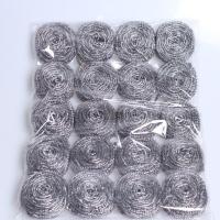 China Stainless Steel Scourer Ball Set of 6 - 20g Weight, 12.5×8.5×1.6cm Heavy Duty Kitchen Cleaning Pads for sale