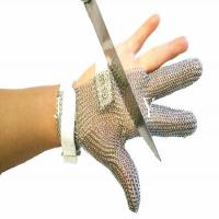 China Industrial Stainless Steel Cut Resistant Safety Gloves 316 Grade with 0.0197