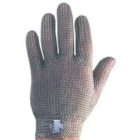 China Stainless Steel Chainmail Cut Resistant Glove 316L Wire Mesh Safety Work Glove 3 Sizes for sale