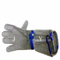 China 316L CE Approved Stainless Steel Long Gloves with Extension Sleeve 8cm 15cm 19cm 22cm for sale