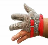 China Anti-Cut Stainless Steel Gloves 316L Wire Mesh Cut Resistant Safety Work Gloves for Butcher Kitchen for sale