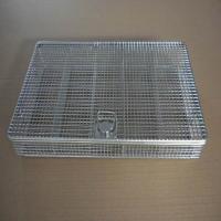 China Stainless Steel Wire Mesh Basket 0.5-3mm Wire Diameter for Industrial Cleaning and Sterilization for sale