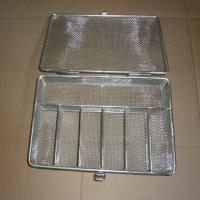 China Stainless Steel Wire Mesh Basket for Disinfection and Sterilization - 0.5-3mm Wire, 1.2-2mm Mesh for sale