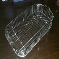 China Stainless Steel Wire Mesh Basket for Disinfection and Sterilization - 0.5-3mm Wire, 1.2-2mm Mesh for sale