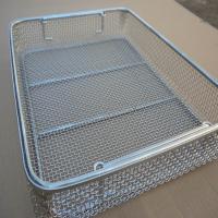 China Stainless Steel Filter Wire Mesh Basket 0.5-3mm Wire Diameter with 1.2-2mm Mesh Size for Industrial Cleaning for sale