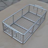 China Stainless Steel Filter Wire Mesh Basket 0.5-3mm Wire Diameter with 1.2-2mm Mesh Size for Industrial Cleaning for sale