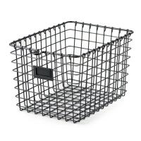 China Metal Wire Rectangular Shape Stainless Steel Bread Basket Toast Basket for sale