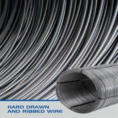 China Hard Drawn Steel Wire 0.4-10mm Diameter with 300-1200 N/mm² Tensile Strength for Construction Binding for sale