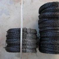 China BWG18 Double Twisted Black Annealed Wire 1.24mm-1.25mm Diameter 2-7 Strand Configuration for sale
