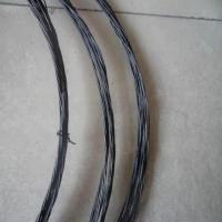 China BWG 18 Double Wire Twisted Black Annealed Wire - 1.24mm/1.25mm Diameter, 2-7 Strands, 1kg Coil Packaging for sale