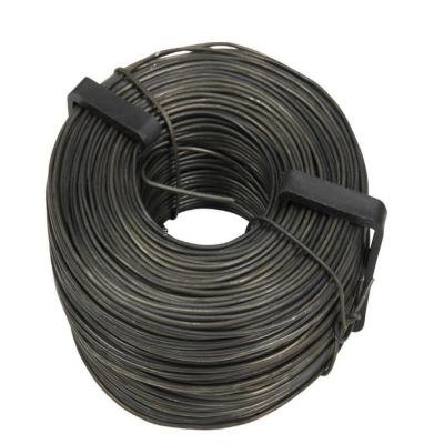 China 21 Gauge Black Annealed Rebar Tie Wire Reels 0.81mm for Automatic Tying Machine for sale