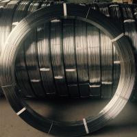 China 2.4×3.0mm Galvanized Oval Steel Wire 1000m Length 700kgf Breaking Force for Agriculture Fencing for sale