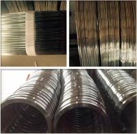 China 2.4×3.0mm Galvanized Oval Steel Wire 1000m Length 700kgf Breaking Force for Agriculture Fencing for sale