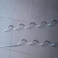 China Tomato Growing Spiral Plant Support Wire - 1.8m Height, 6-8mm Diameter, Galvanized Steel Construction for sale