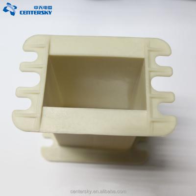 China One Direction EI Plastic Bobbin for Transformer Double Line Ferrite Core Bobbin EI28-EI600 PA66 for sale