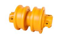 China ISO9001 Certified D6 Bulldozer Track Roller Customized Size Yellow Color for sale