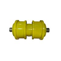 China Yellow D11N Undercarriage Track Roller Bottom Roller Excavator Spare Parts for sale