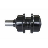 China 40Mn2 Steel Excavator Carrier Roller for PC200 Model with Painted Black Surface for sale