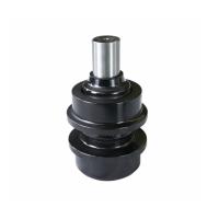 China Standard Size 40Mn2 Steel Excavator Carrier Roller with 1 Year Warranty for Heavy Equipment for sale