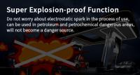 China Guard Security Patrol Wand System Gas Station Explosion Proof Durable RFID 125 KHz for sale
