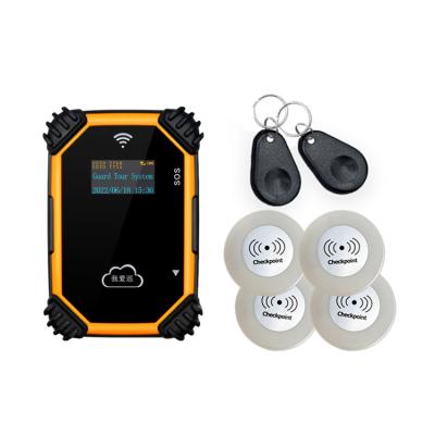 China 4G RFID Guard Tour Control System GPS Positioning Realtime for sale