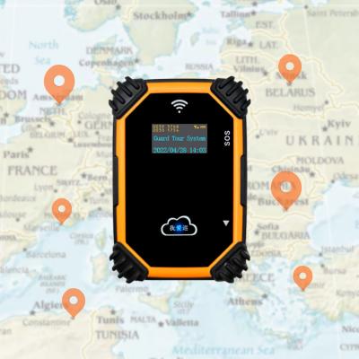 China Online Guard Patrol Management System GPS Positioning Realtime Cloud Software for sale