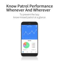 China Online Guard Patrol Management System GPS Positioning Realtime Cloud Software for sale