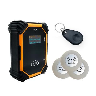 China 4G 3G 2G GSM Guard Tour Security System Patrol Attendance Checkpoints 100g for sale
