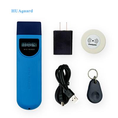 China RFID Digital Guard Tour System Checkpoints Auto Induction 165x42x25mm for sale
