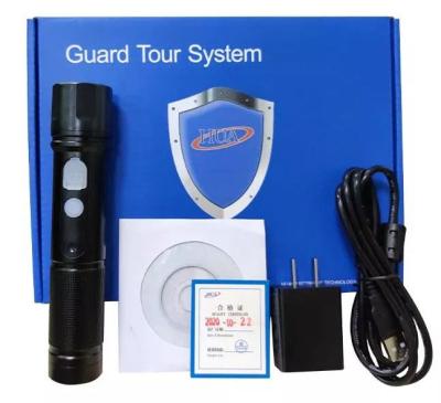 China Intelligent Electronic Guard Tour System Durable Solid Alloy Casing 0.12 MilliAmpere Standby for sale