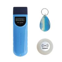 China Clock Digital Guard Tour System LED Display Flash RFID Scanner for sale