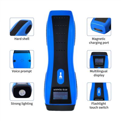 China Rfid Patrol Reader Electronic Guard Tour System With Led Display And Torchlight for sale