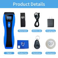 China USB Security Guard Touring System Patrolman Time Attendance Report Software for sale