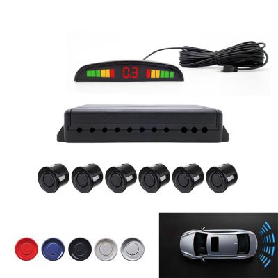 China Smart Parking Sensor with Front and Rear Detection 12V Universal Auto Parking Assist for Cars SUVs for sale