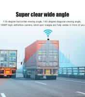 China Wireless Backup Camera System for Trucks 7-Inch Monitor 1080P Four Cameras for sale