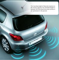 China LED Display Car Parking Sensor Kit 4 Ultrasonic Reverse Sensors IP68 Waterproof Safety Driving Assistant for sale