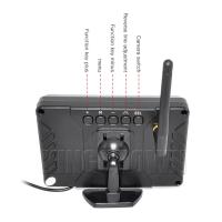 China DC12V-24V 5 Inch Wireless LCD Monitor Night Vision Backup Camera System for RV Truck Trailer Bus for sale