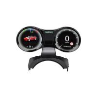 China SUV Tesla Digital Dashboard OBD2 HUD Multi Gauge Display with 4.3-inch LCD Screen and 1280x480 Resolution for sale