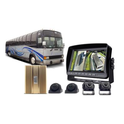 China 360 Degree Panoramic Camera System for Buses AHD 1080P SONY Sensor Night Vision DC 12V for sale