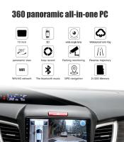 China BG-SDP-1080S 4K Backup Camera System with 10-inch Monitor for RV Truck Bus - 4x 1080P Cameras, 170° View Angle, DC 12-24V for sale