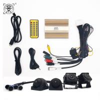 China 9 Inch 1080P License Plate Frame Backup Camera Night Vision 360 Car Camera System for sale