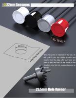 China Rear Long Strip 4 Probe Parking Sensor Buzzer Warning Reverse Radar for Nissan Cars for sale