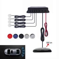 China 4 Sensors Auto Parking Radar, LED Display On/Off Reverse Backup Monitor Detector System for sale