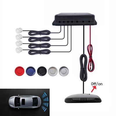 China 4 Sensors Auto Parking Radar, LED Display On/Off Reverse Backup Monitor Detector System for sale