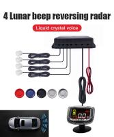 China Car Parking Sensor Set, LCD Display Alarm with 4 Radar Sensors, Backup Reversing Radar Monitor Detector System for Subaru Impreza for sale