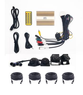 China IP67 Waterproof License Plate Frame Backup Camera with 170° View Angle and 12V DC Night Vision System for sale