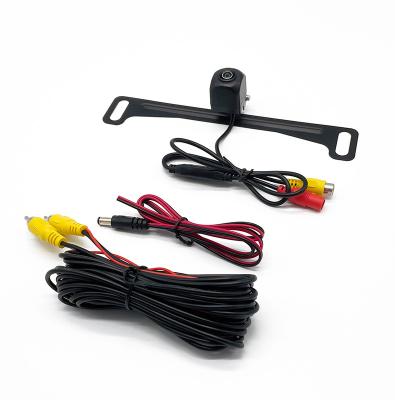 China Universal Car Backup Camera HD 1080P License Plate Starlight Night Vision 170° Wide Angle Reverse Parking for sale