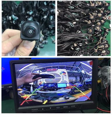 China 170 Degree View Angle Waterproof Reversing Camera 720P Night Vision 12-24V for sale