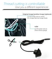 China 12V 24V Universal 170 Degree Reversing Camera IP68 Waterproof Black for Car Truck SUV for sale