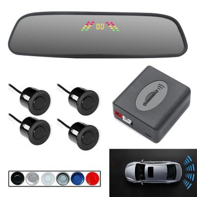 China Advanced 4-Sensor Parking Radar System with Audible Alerts and Distance Visualization for sale
